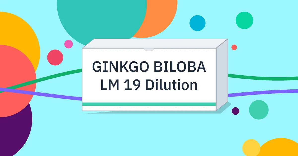 Symbolbild: Packung mit der Aufschrift GINKGO BILOBA LM 19 Dilution (PZN 12878133) – Verfügbarkeit und Bezug in Apotheken in Frankfurt am Main