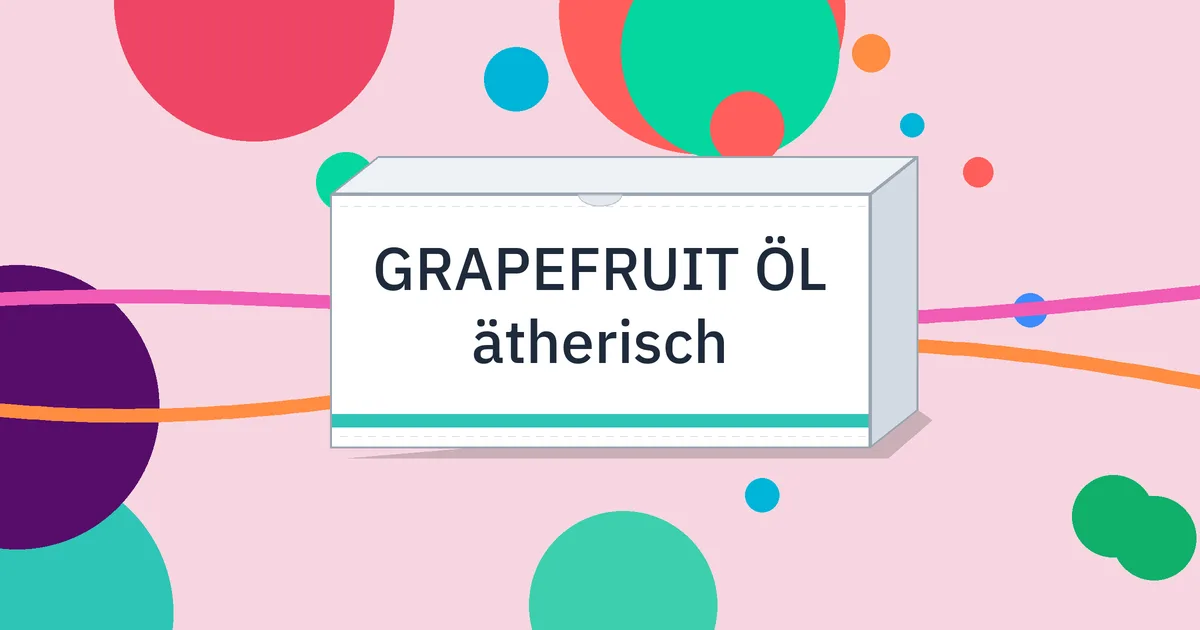 Symbolbild: Packung mit der Aufschrift GRAPEFRUIT ÖL ätherisch (PZN 01539014) – Verfügbarkeit und Bezug in Apotheken in Frankfurt am Main