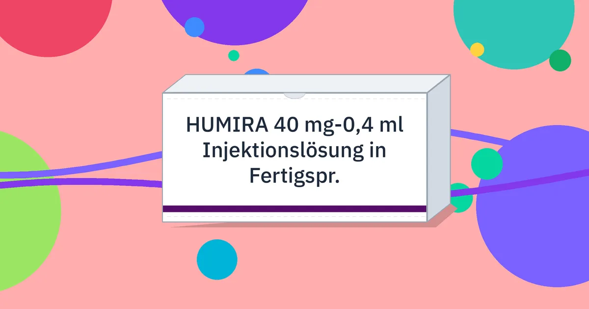 Symbolbild: Packung mit der Aufschrift HUMIRA 40 mg-0,4 ml Injektionslösung in Fertigspr. (PZN 14032570) – Verfügbarkeit und Bezug in Apotheken in Frankfurt am Main