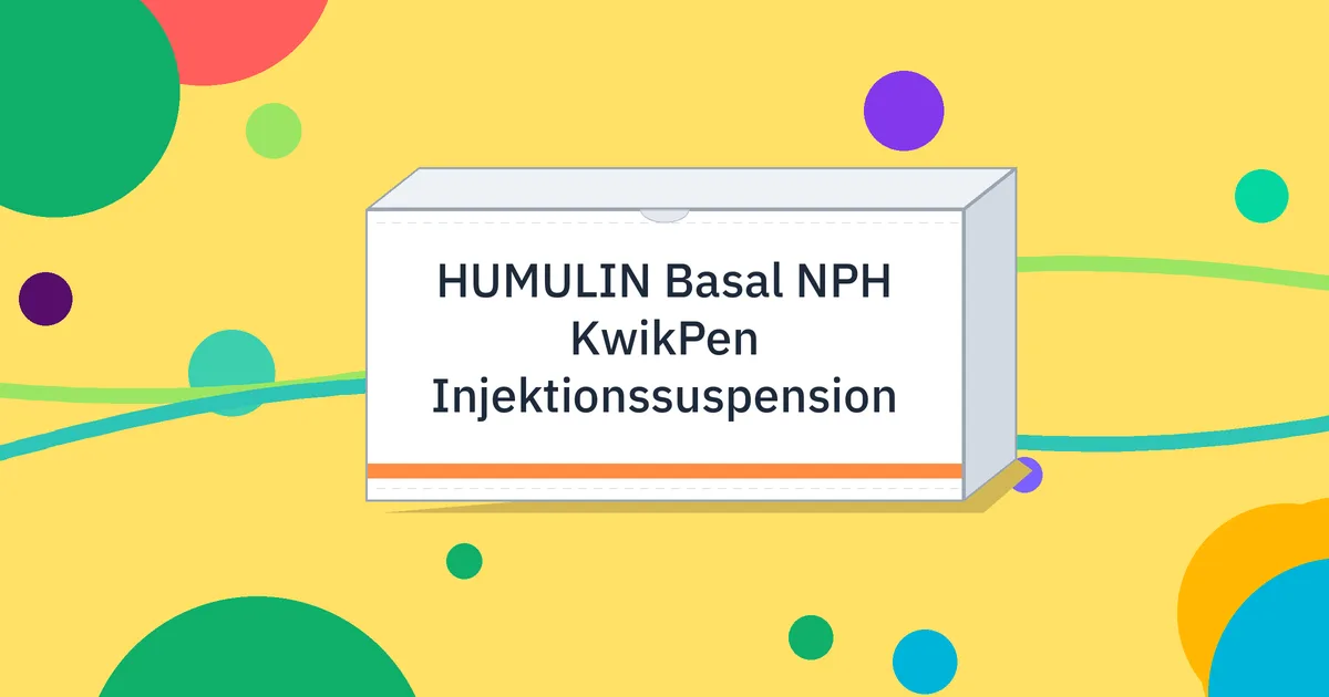 Symbolbild: Packung mit der Aufschrift HUMULIN Basal NPH KwikPen Injektionssuspension (PZN 00927292) – Verfügbarkeit und Bezug in Apotheken in Frankfurt am Main