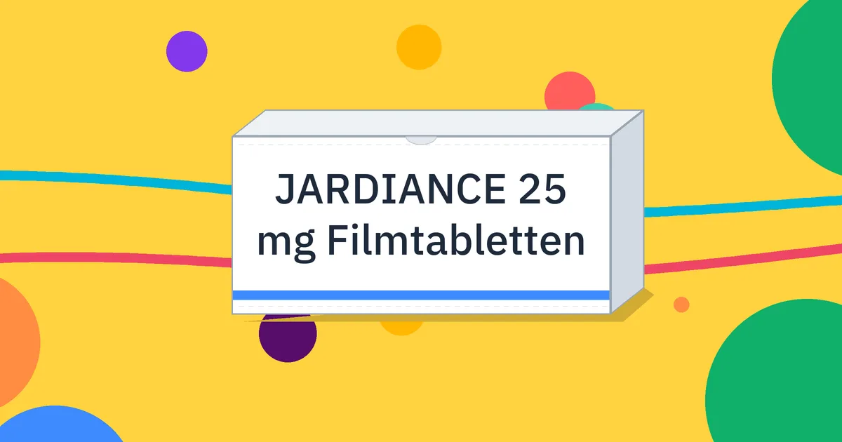 Symbolbild: Packung mit der Aufschrift JARDIANCE 25 mg Filmtabletten (PZN 10262095) – Verfügbarkeit und Bezug in Apotheken in Frankfurt am Main