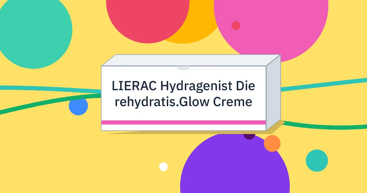 Symbolbild: Packung mit der Aufschrift LIERAC Hydragenist Die rehydratis.Glow Creme (PZN 18705741) – Verfügbarkeit und Bezug in Apotheken in Frankfurt am Main