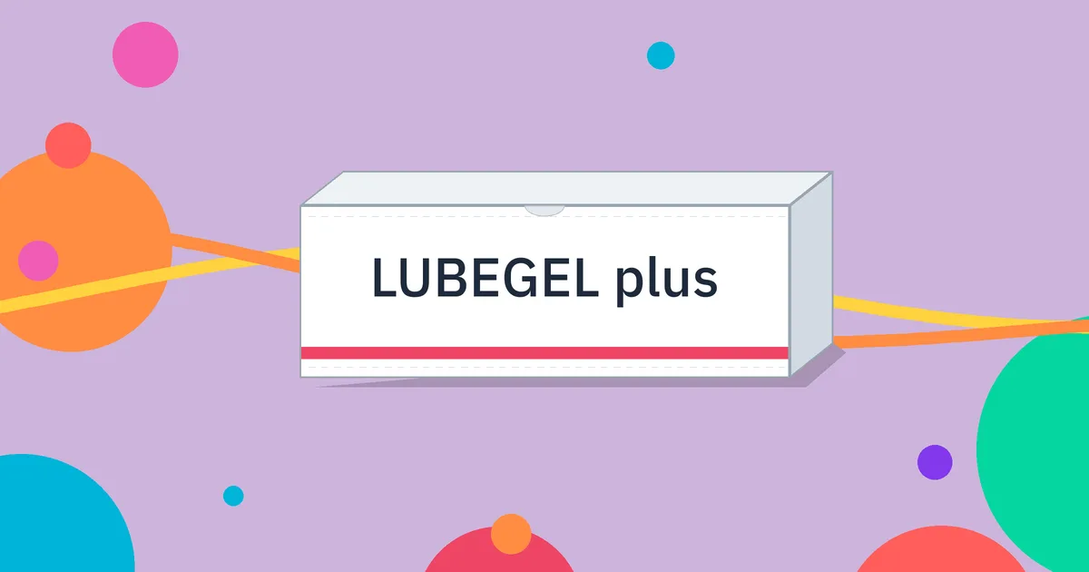Symbolbild: Packung mit der Aufschrift LUBEGEL plus (PZN 17308015) – Verfügbarkeit und Bezug in Apotheken in Frankfurt am Main