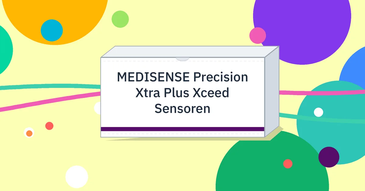 Symbolbild: Packung mit der Aufschrift MEDISENSE Precision Xtra Plus Xceed Sensoren (PZN 01011224) – Verfügbarkeit und Bezug in Apotheken in Frankfurt am Main