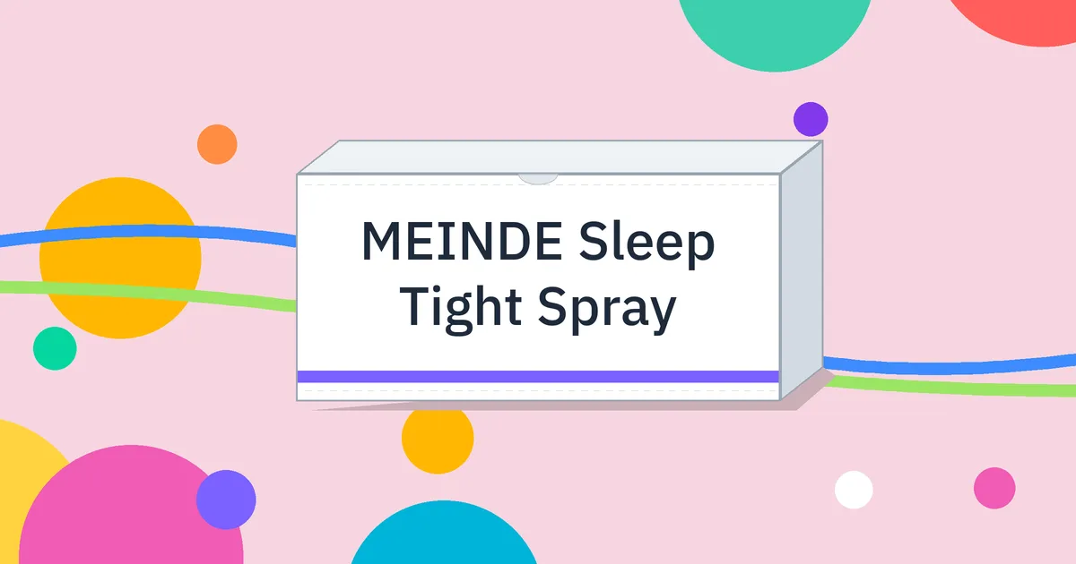 Symbolbild: Packung mit der Aufschrift MEINDE Sleep Tight Spray (PZN 20103423) – Verfügbarkeit und Bezug in Apotheken in Frankfurt am Main