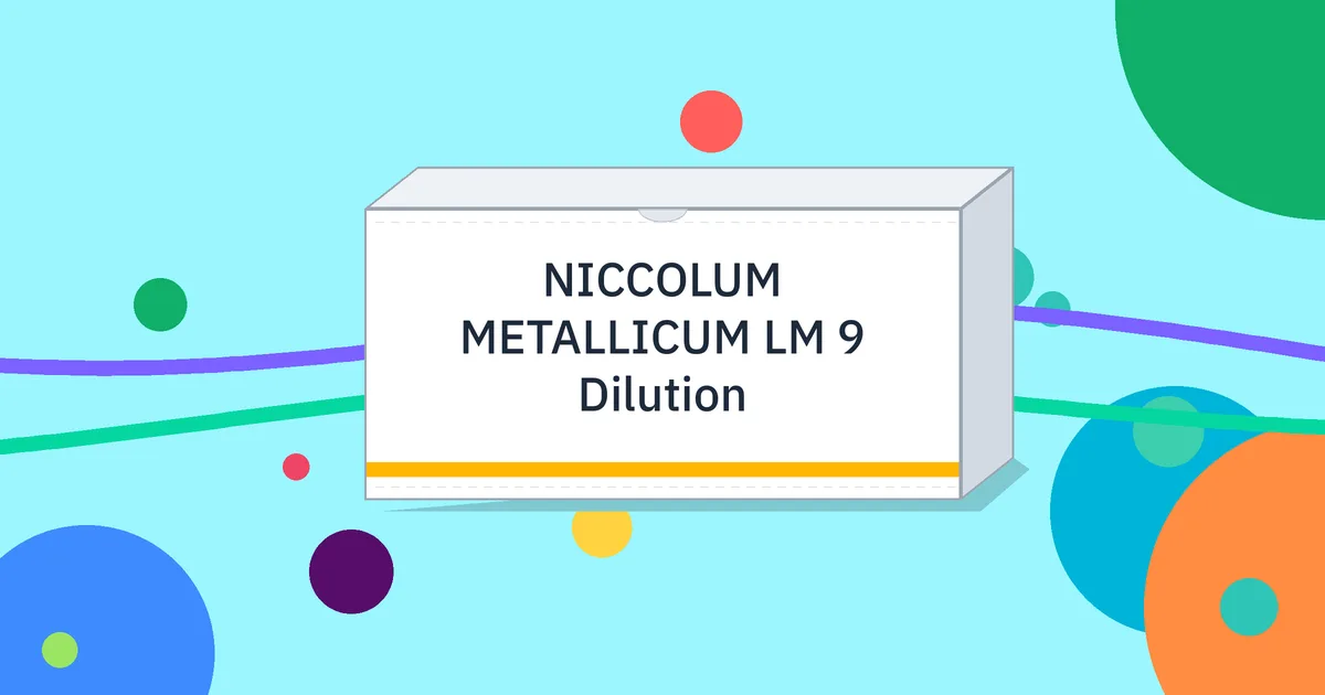 Symbolbild: Packung mit der Aufschrift NICCOLUM METALLICUM LM 9 Dilution (PZN 12968132) – Verfügbarkeit und Bezug in Apotheken in Frankfurt am Main