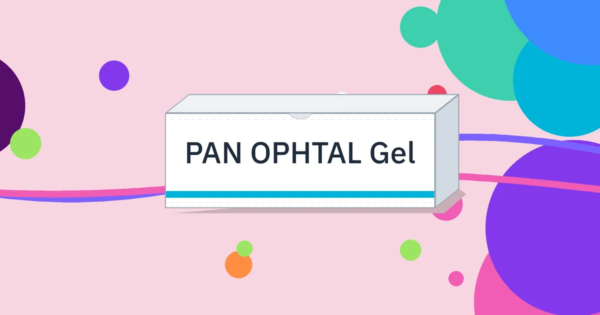 Symbolbild: Packung mit der Aufschrift PAN OPHTAL Gel (PZN 02003557) – Verfügbarkeit und Bezug in Apotheken in Frankfurt am Main