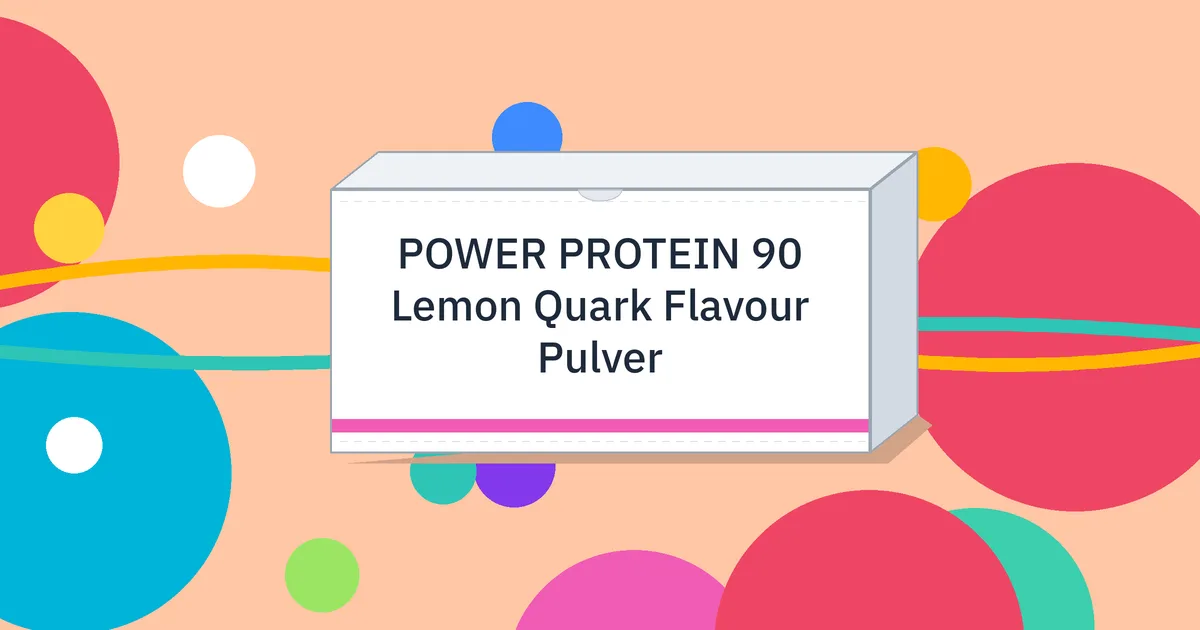 Symbolbild: Packung mit der Aufschrift POWER PROTEIN 90 Lemon Quark Flavour Pulver (PZN 09212235) – Verfügbarkeit und Bezug in Apotheken in Frankfurt am Main