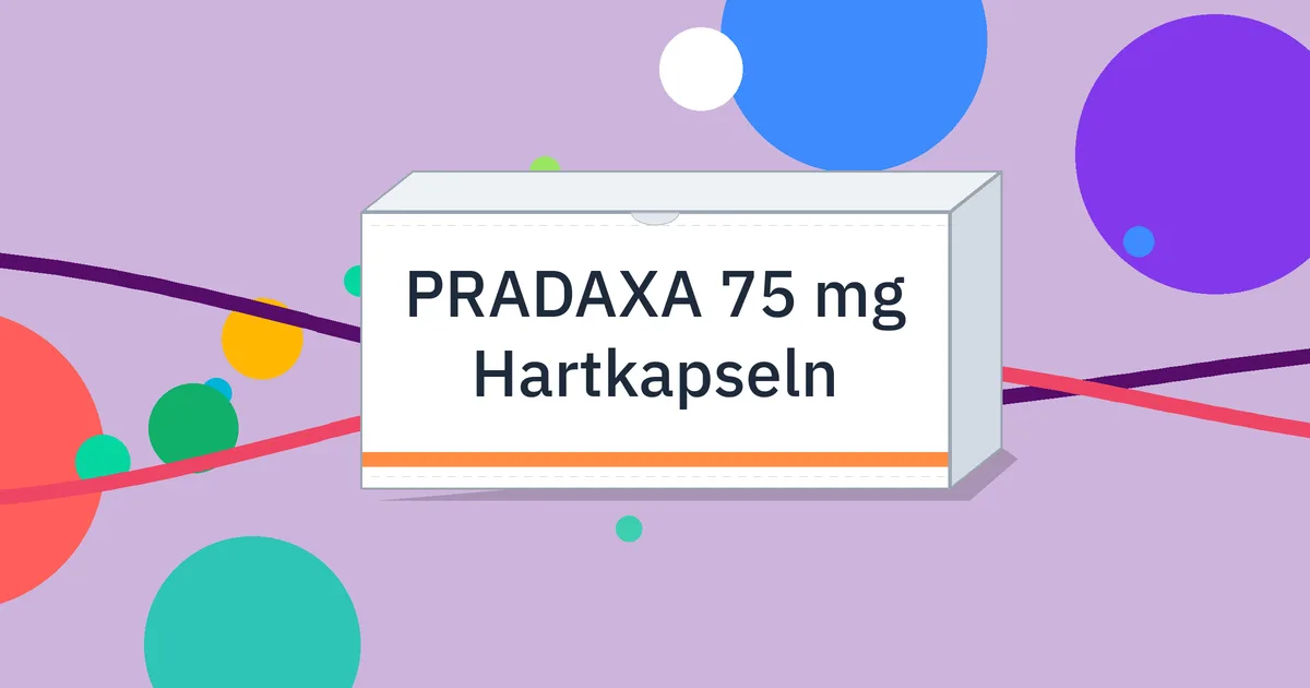 Symbolbild: Packung mit der Aufschrift PRADAXA 75 mg Hartkapseln (PZN 11690769) – Verfügbarkeit und Bezug in Apotheken in Frankfurt am Main