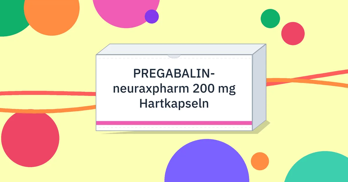 Symbolbild: Packung mit der Aufschrift PREGABALIN-neuraxpharm 200 mg Hartkapseln (PZN 13655033) – Verfügbarkeit und Bezug in Apotheken in Frankfurt am Main