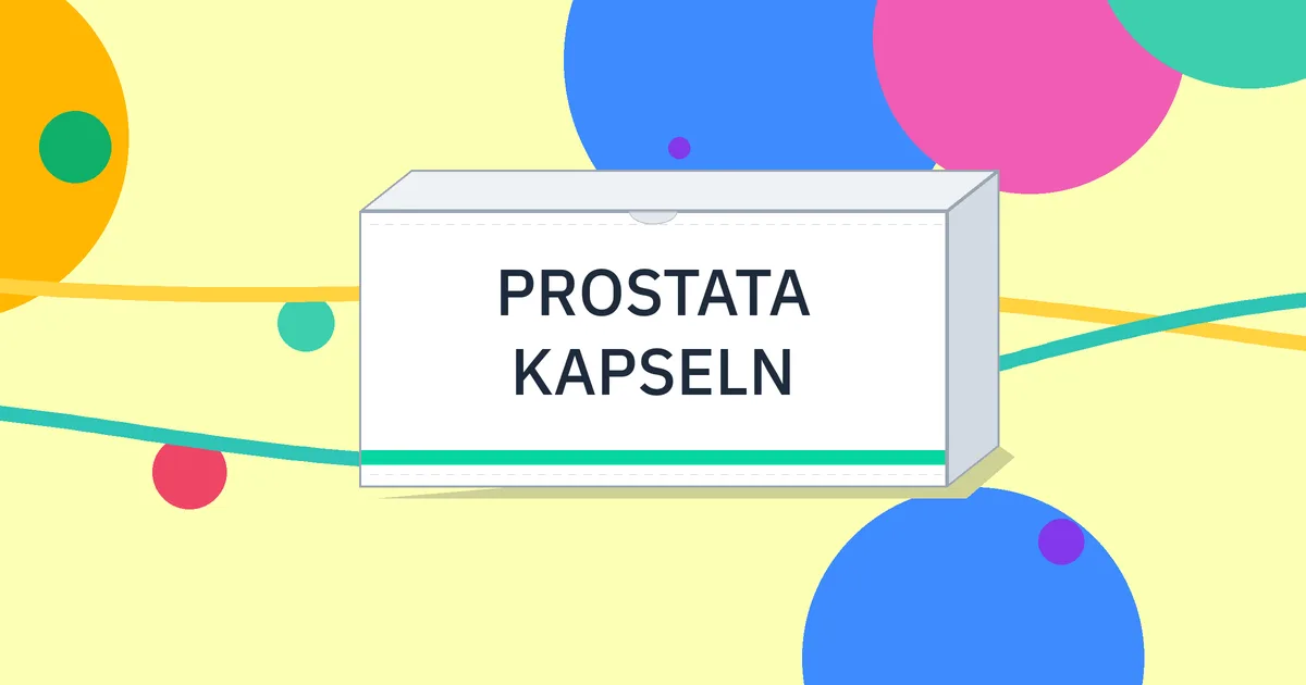 Symbolbild: Packung mit der Aufschrift PROSTATA KAPSELN (PZN 06923384) – Verfügbarkeit und Bezug in Apotheken in Frankfurt am Main