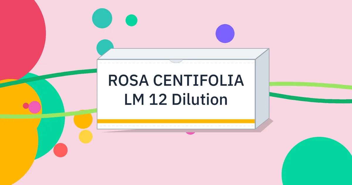 Symbolbild: Packung mit der Aufschrift ROSA CENTIFOLIA LM 12 Dilution (PZN 13055793) – Verfügbarkeit und Bezug in Apotheken in Frankfurt am Main