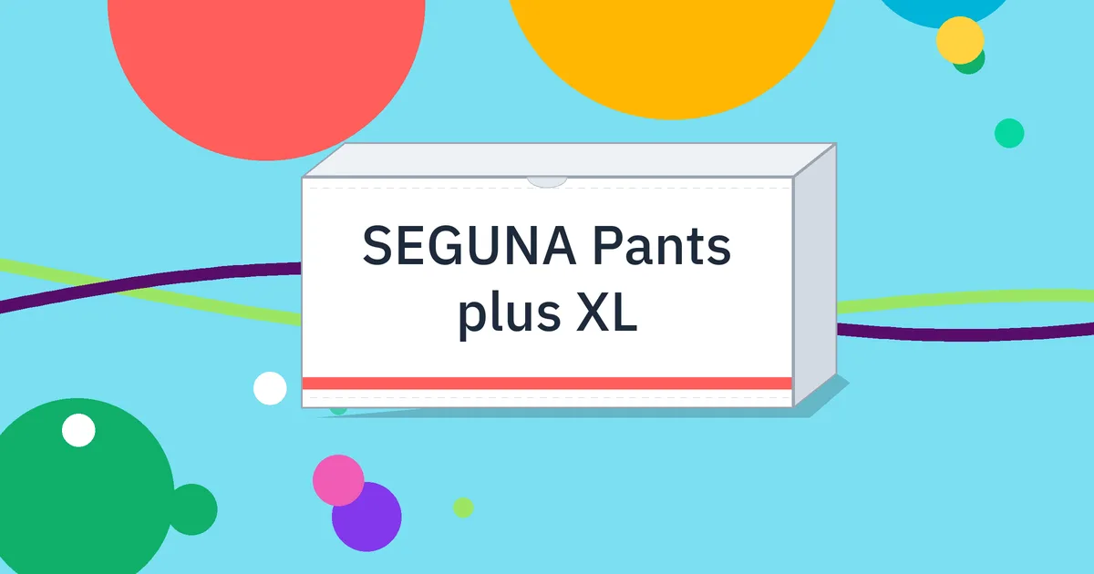 Symbolbild: Packung mit der Aufschrift SEGUNA Pants plus XL (PZN 13904861) – Verfügbarkeit und Bezug in Apotheken in Frankfurt am Main