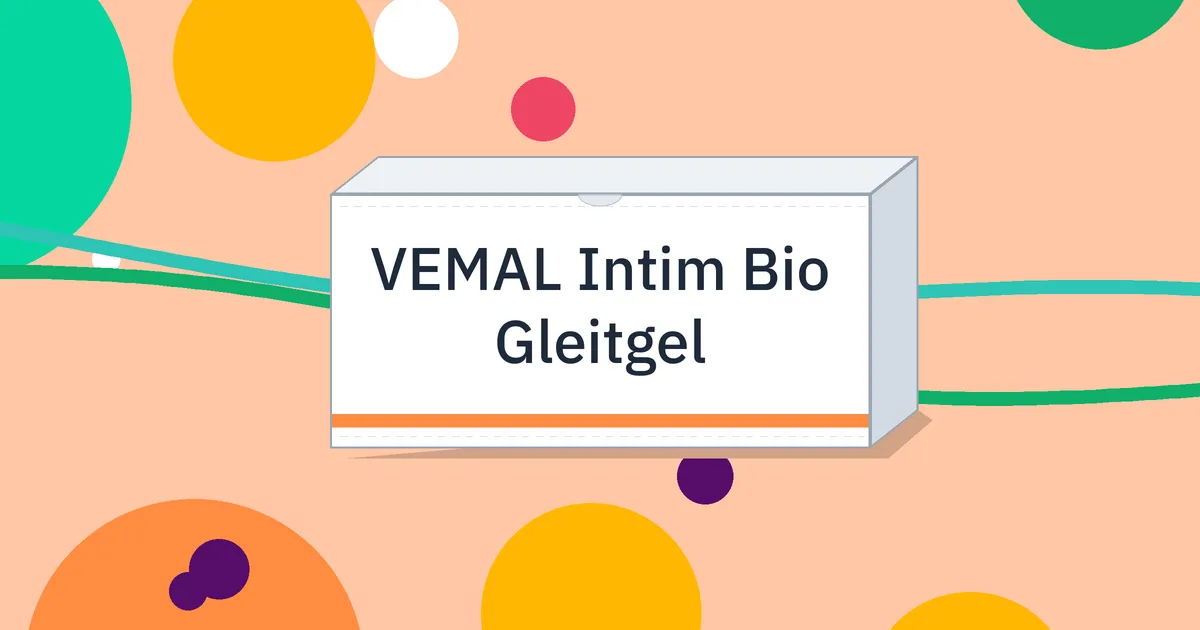 Symbolbild: Packung mit der Aufschrift VEMAL Intim Bio Gleitgel (PZN 18788810) – Verfügbarkeit und Bezug in Apotheken in Frankfurt am Main