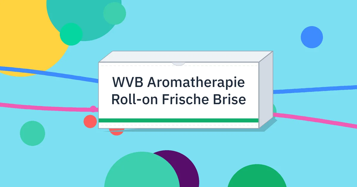 Symbolbild: Packung mit der Aufschrift WVB Aromatherapie Roll-on Frische Brise (PZN 17164148) – Verfügbarkeit und Bezug in Apotheken in Frankfurt am Main
