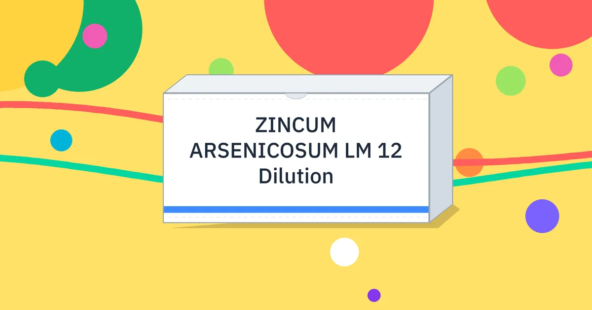 Symbolbild: Packung mit der Aufschrift ZINCUM ARSENICOSUM LM 12 Dilution (PZN 13290525) – Verfügbarkeit und Bezug in Apotheken in Frankfurt am Main
