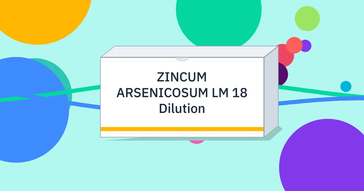 Symbolbild: Packung mit der Aufschrift ZINCUM ARSENICOSUM LM 18 Dilution (PZN 13290637) – Verfügbarkeit und Bezug in Apotheken in Frankfurt am Main
