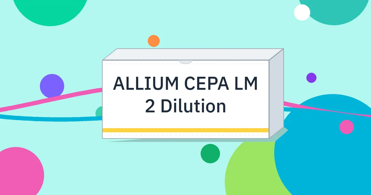 Symbolbild: Packung mit der Aufschrift ALLIUM CEPA LM 2 Dilution (PZN 12756565) – Verfügbarkeit und Bezug in Apotheken in Frankfurt am Main