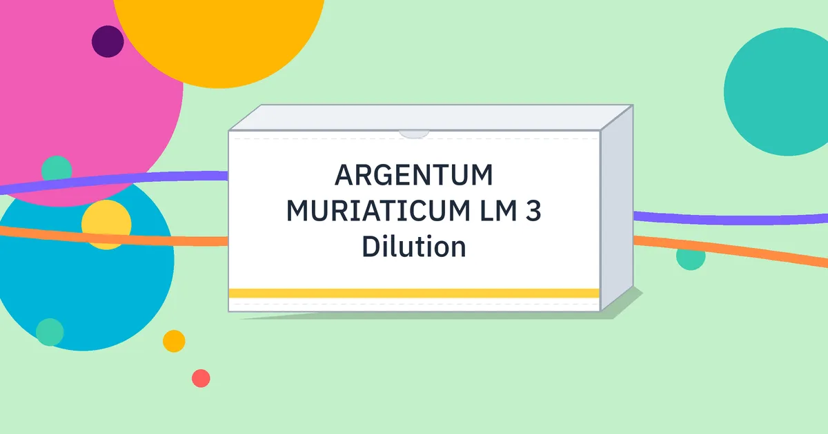 Symbolbild: Packung mit der Aufschrift ARGENTUM MURIATICUM LM 3 Dilution (PZN 12768083) – Verfügbarkeit und Bezug in Apotheken in Frankfurt am Main