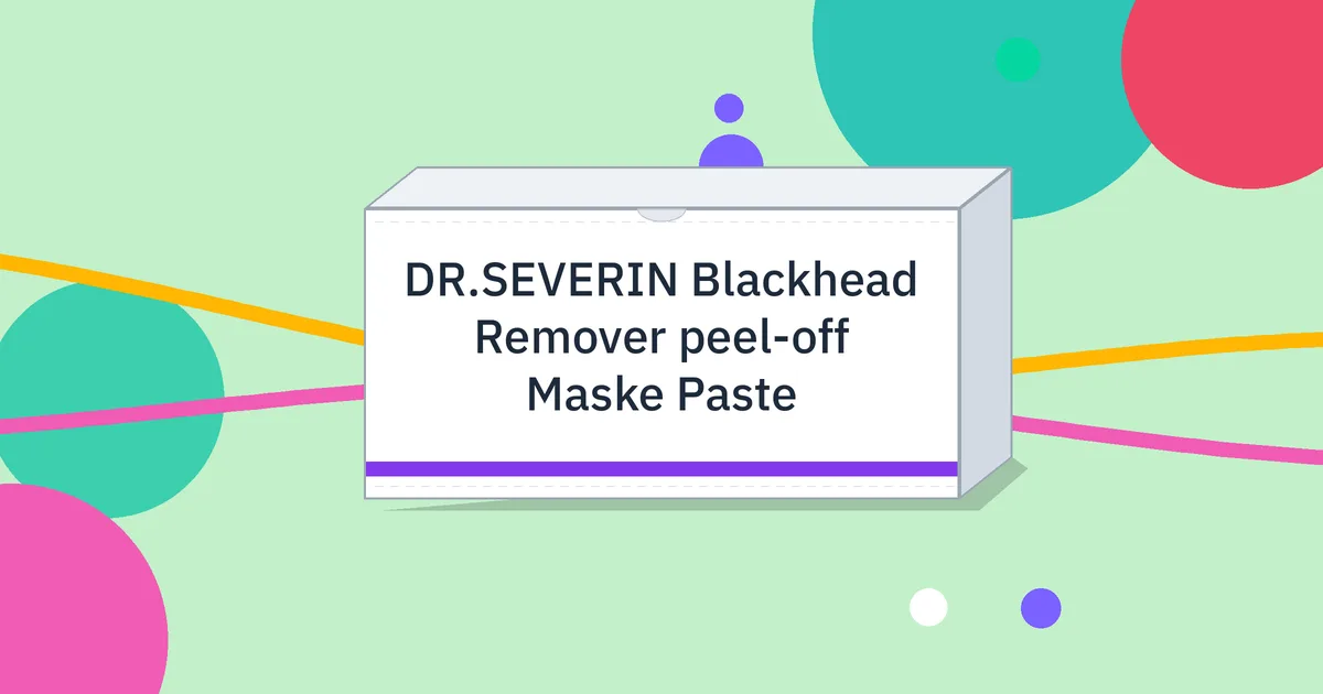 Symbolbild: Packung mit der Aufschrift DR.SEVERIN Blackhead Remover peel-off Maske Paste (PZN 14217186) – Verfügbarkeit und Bezug in Apotheken in Frankfurt am Main
