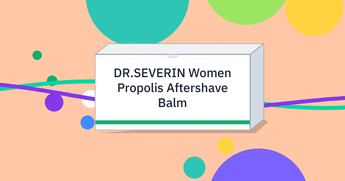 Symbolbild: Packung mit der Aufschrift DR.SEVERIN Women Propolis Aftershave Balm (PZN 12409697) – Verfügbarkeit und Bezug in Apotheken in Frankfurt am Main