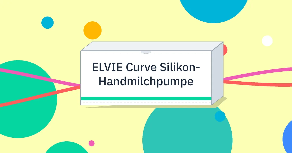 Symbolbild: Packung mit der Aufschrift ELVIE Curve Silikon-Handmilchpumpe (PZN 18098169) – Verfügbarkeit und Bezug in Apotheken in Frankfurt am Main
