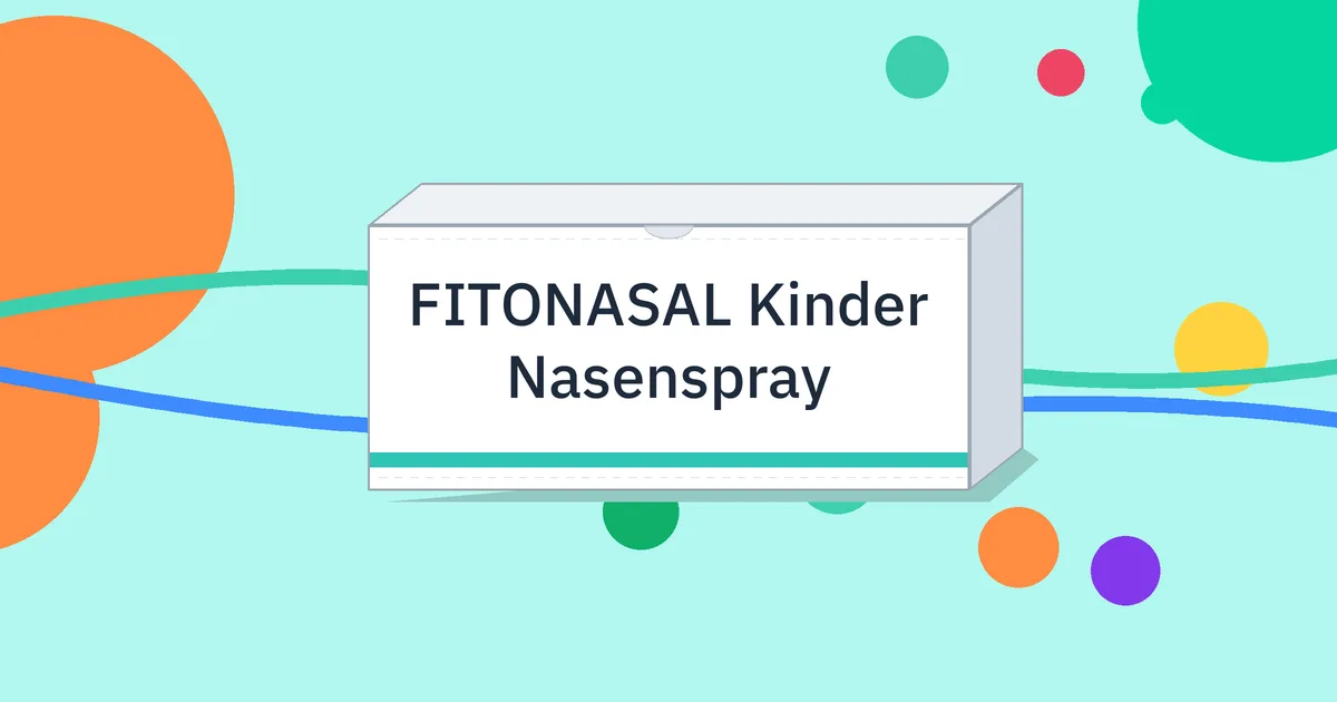 Symbolbild: Packung mit der Aufschrift FITONASAL Kinder Nasenspray (PZN 14886303) – Verfügbarkeit und Bezug in Apotheken in Frankfurt am Main