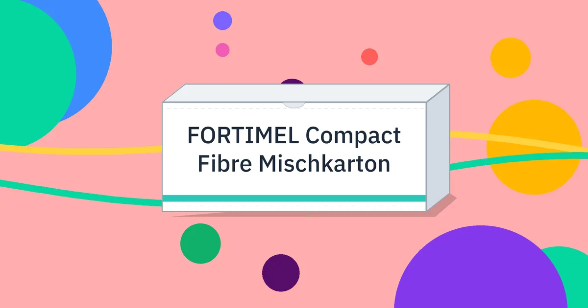 Symbolbild: Packung mit der Aufschrift FORTIMEL Compact Fibre Mischkarton (PZN 20187727) – Verfügbarkeit und Bezug in Apotheken in Frankfurt am Main