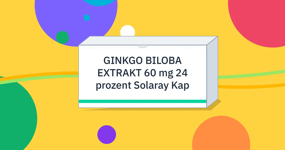 Symbolbild: Packung mit der Aufschrift GINKGO BILOBA EXTRAKT 60 mg 24 prozent Solaray Kap (PZN 17253892) – Verfügbarkeit und Bezug in Apotheken in Frankfurt am Main