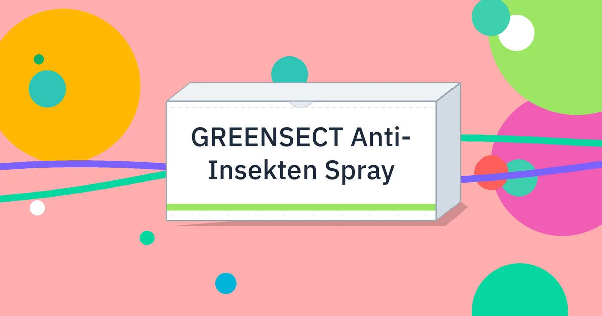 Symbolbild: Packung mit der Aufschrift GREENSECT Anti-Insekten Spray (PZN 16796314) – Verfügbarkeit und Bezug in Apotheken in Frankfurt am Main