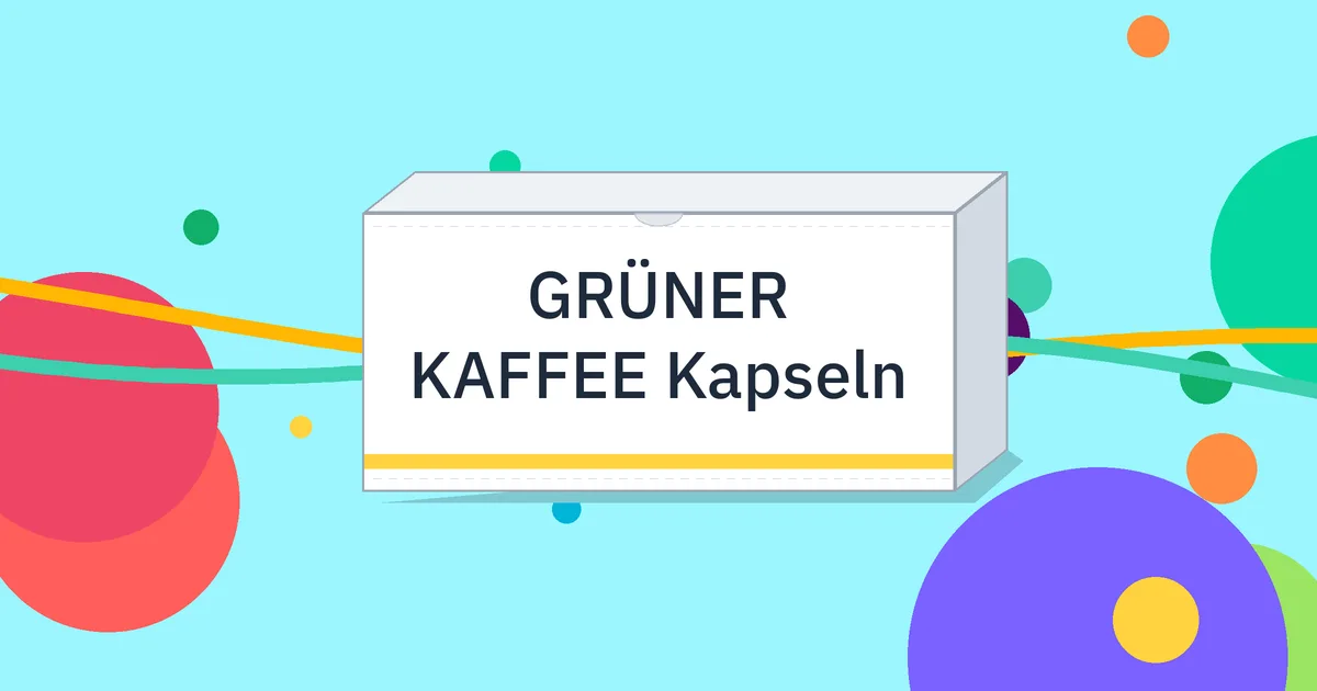 Symbolbild: Packung mit der Aufschrift GRÜNER KAFFEE Kapseln (PZN 10088183) – Verfügbarkeit und Bezug in Apotheken in Frankfurt am Main