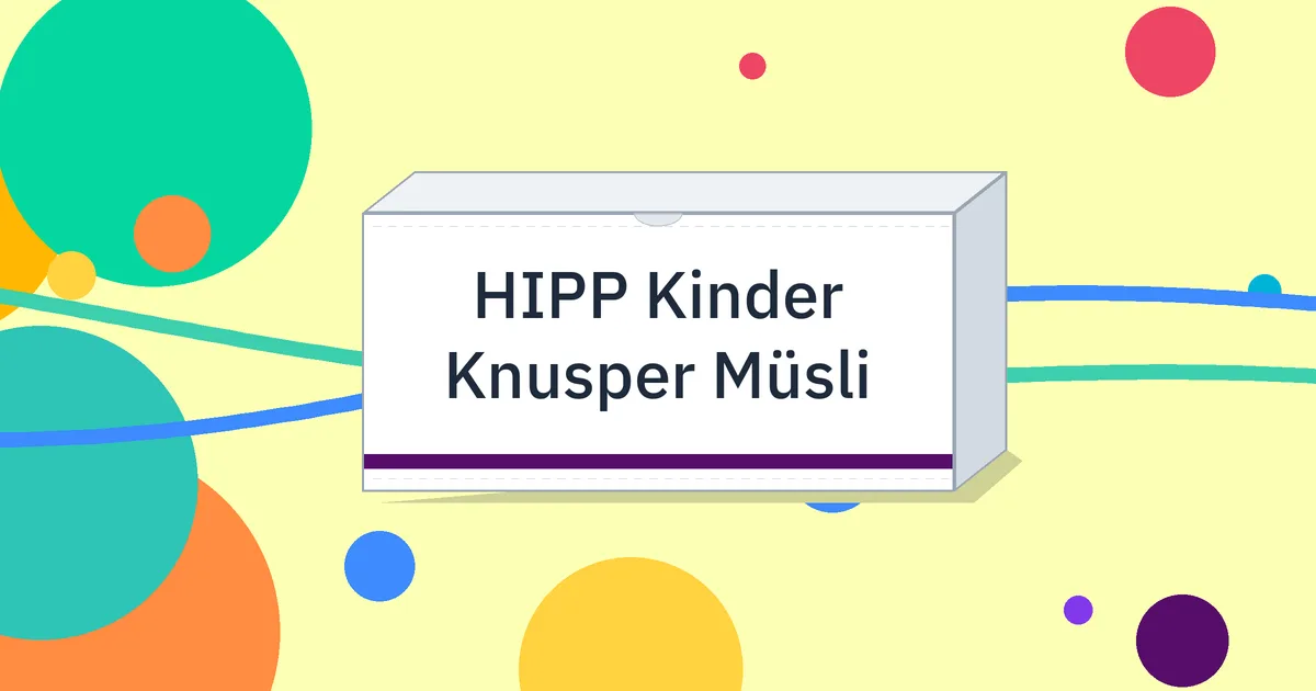 Symbolbild: Packung mit der Aufschrift HIPP Kinder Knusper Müsli (PZN 10754651) – Verfügbarkeit und Bezug in Apotheken in Frankfurt am Main