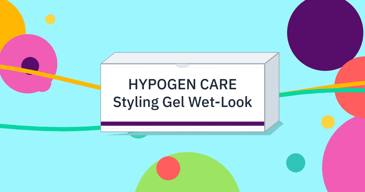 Symbolbild: Packung mit der Aufschrift HYPOGEN CARE Styling Gel Wet-Look (PZN 20583966) – Verfügbarkeit und Bezug in Apotheken in Frankfurt am Main
