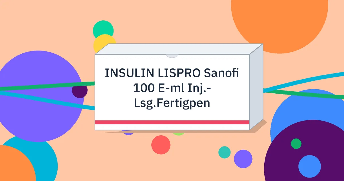 Symbolbild: Packung mit der Aufschrift INSULIN LISPRO Sanofi 100 E-ml Inj.-Lsg.Fertigpen (PZN 18726625) – Verfügbarkeit und Bezug in Apotheken in Frankfurt am Main