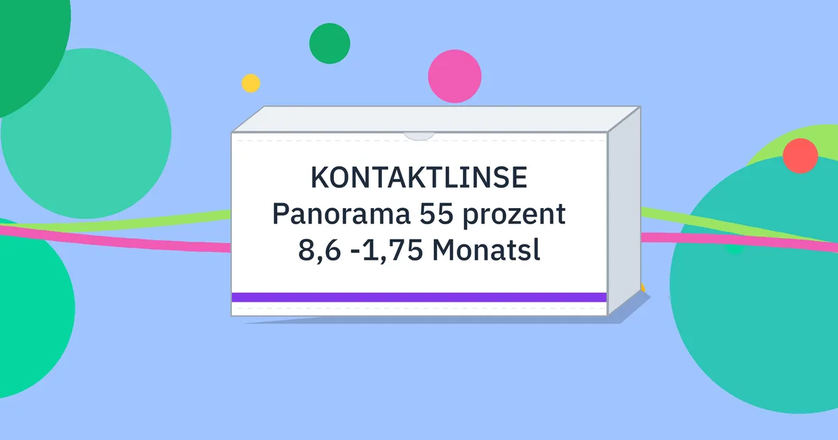 Symbolbild: Packung mit der Aufschrift KONTAKTLINSE Panorama 55 prozent 8,6 -1,75 Monatsl (PZN 00817669) – Verfügbarkeit und Bezug in Apotheken in Frankfurt am Main