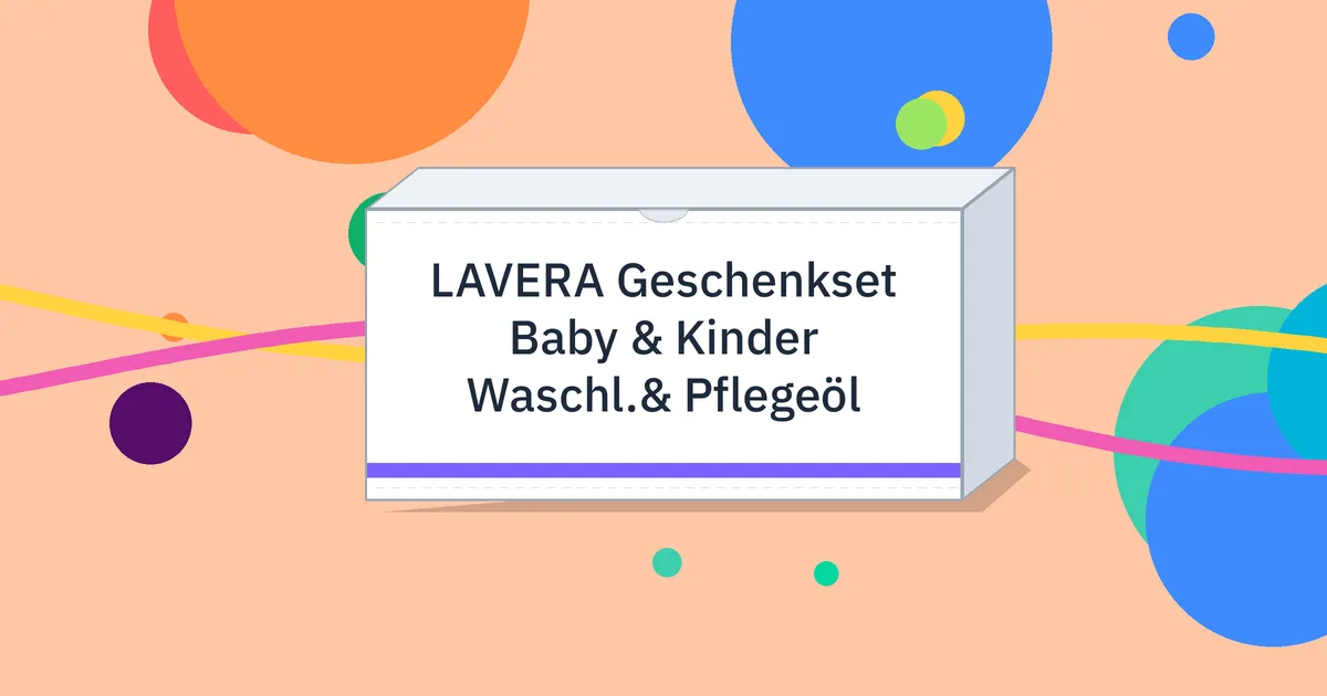Symbolbild: Packung mit der Aufschrift LAVERA Geschenkset Baby & Kinder Waschl.& Pflegeöl (PZN 19503465) – Verfügbarkeit und Bezug in Apotheken in Frankfurt am Main