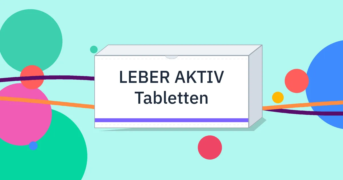 Symbolbild: Packung mit der Aufschrift LEBER AKTIV Tabletten (PZN 18400504) – Verfügbarkeit und Bezug in Apotheken in Frankfurt am Main
