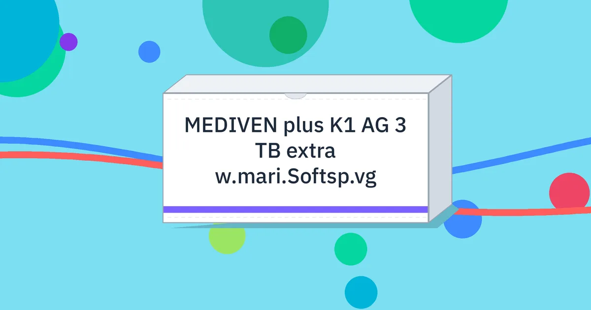 Symbolbild: Packung mit der Aufschrift MEDIVEN plus K1 AG 3 TB extra w.mari.Softsp.vg (PZN 15066097) – Verfügbarkeit und Bezug in Apotheken in Frankfurt am Main
