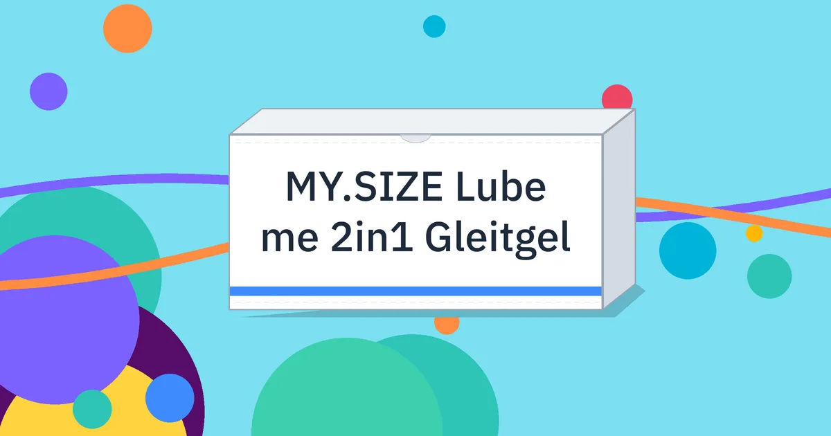 Symbolbild: Packung mit der Aufschrift MY.SIZE Lube me 2in1 Gleitgel (PZN 18059956) – Verfügbarkeit und Bezug in Apotheken in Frankfurt am Main