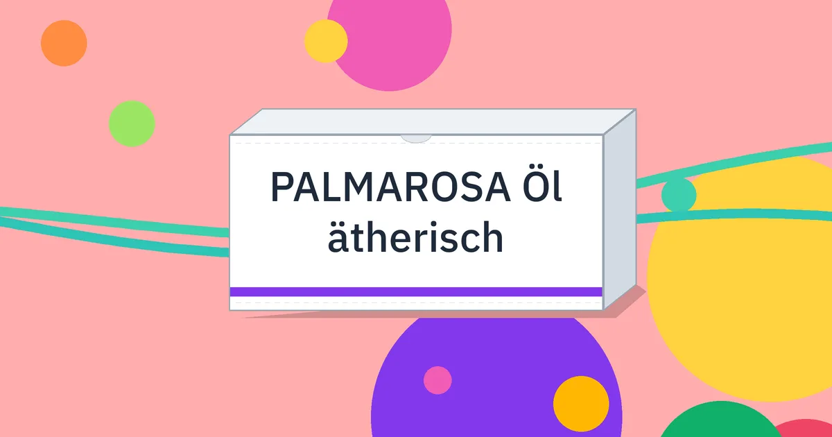 Symbolbild: Packung mit der Aufschrift PALMAROSA Öl ätherisch (PZN 01247688) – Verfügbarkeit und Bezug in Apotheken in Frankfurt am Main