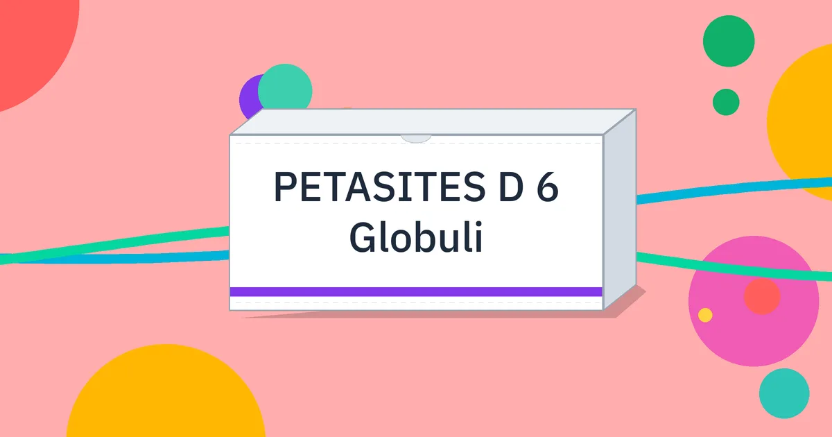 Symbolbild: Packung mit der Aufschrift PETASITES D 6 Globuli (PZN 07458972) – Verfügbarkeit und Bezug in Apotheken in Frankfurt am Main