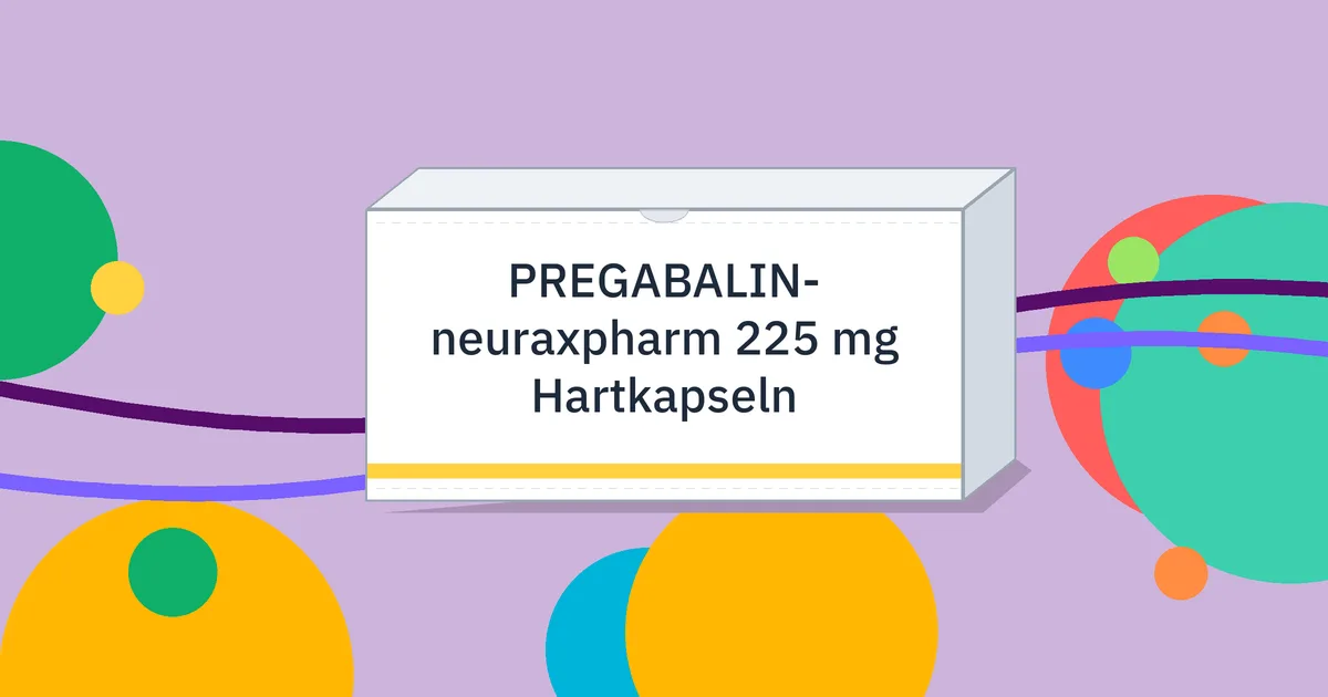 Symbolbild: Packung mit der Aufschrift PREGABALIN-neuraxpharm 225 mg Hartkapseln (PZN 11031506) – Verfügbarkeit und Bezug in Apotheken in Frankfurt am Main