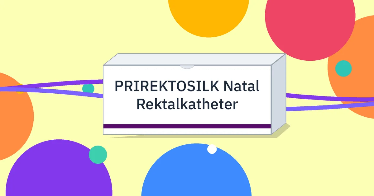 Symbolbild: Packung mit der Aufschrift PRIREKTOSILK Natal Rektalkatheter (PZN 20182196) – Verfügbarkeit und Bezug in Apotheken in Frankfurt am Main
