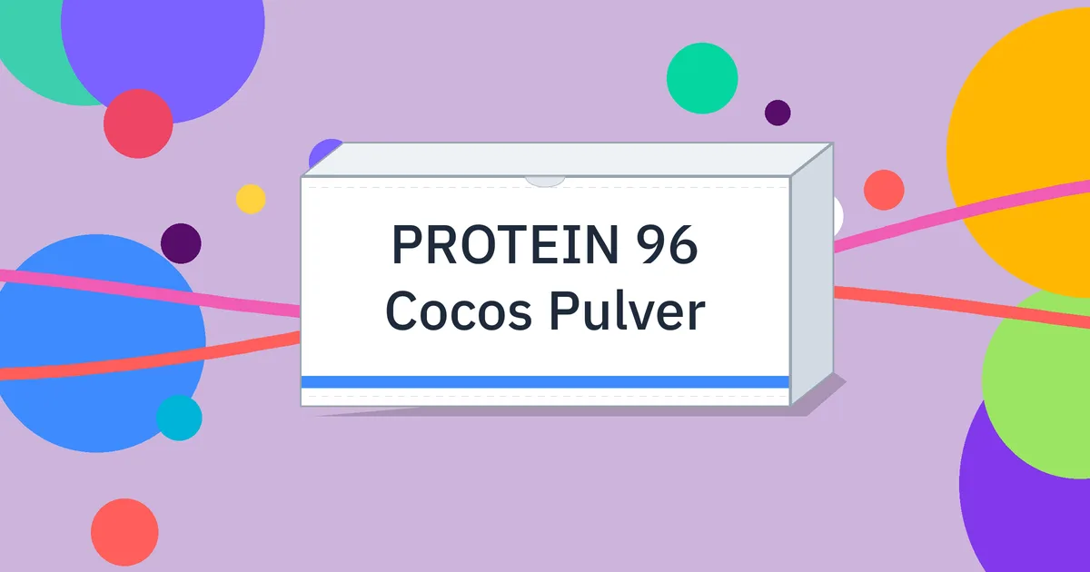 Symbolbild: Packung mit der Aufschrift PROTEIN 96 Cocos Pulver (PZN 10533884) – Verfügbarkeit und Bezug in Apotheken in Frankfurt am Main