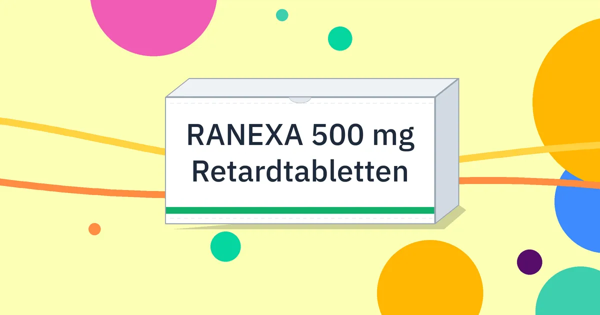 Symbolbild: Packung mit der Aufschrift RANEXA 500 mg Retardtabletten (PZN 17312927) – Verfügbarkeit und Bezug in Apotheken in Frankfurt am Main