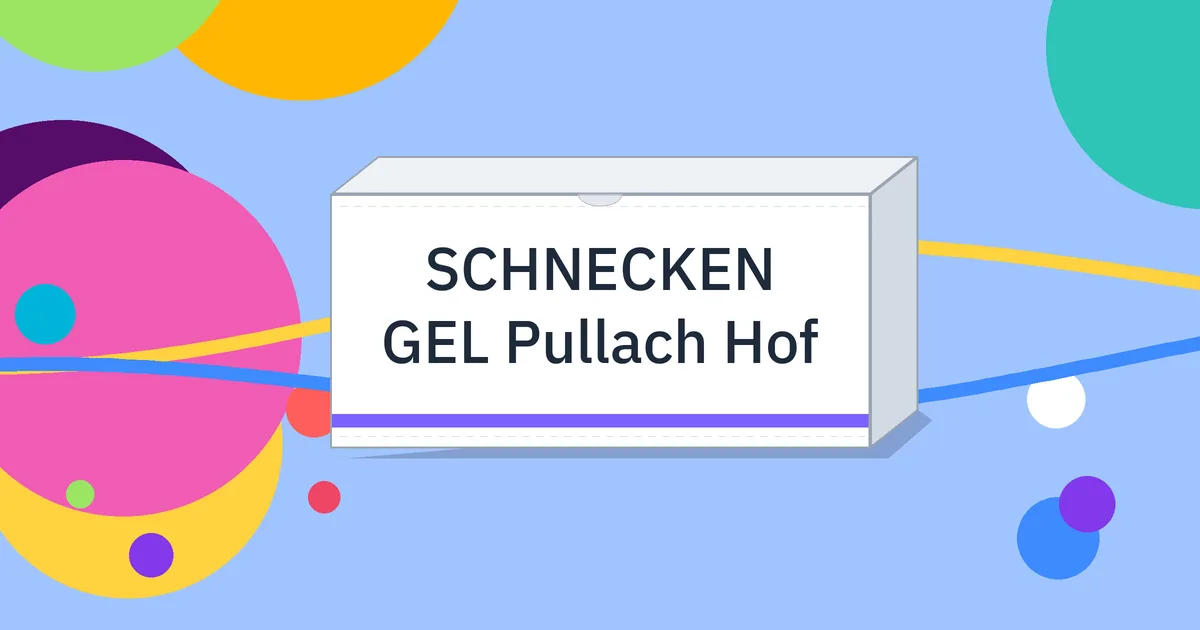 Symbolbild: Packung mit der Aufschrift SCHNECKEN GEL Pullach Hof (PZN 18662210) – Verfügbarkeit und Bezug in Apotheken in Frankfurt am Main