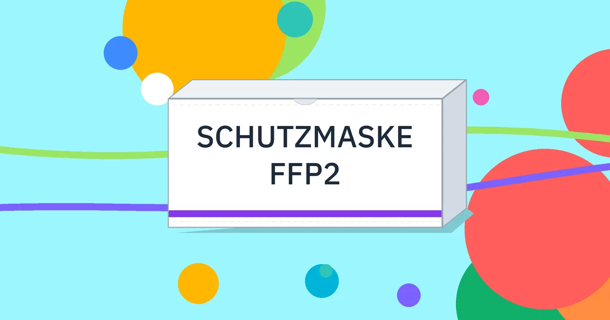 Symbolbild: Packung mit der Aufschrift SCHUTZMASKE FFP2 (PZN 17241512) – Verfügbarkeit und Bezug in Apotheken in Frankfurt am Main