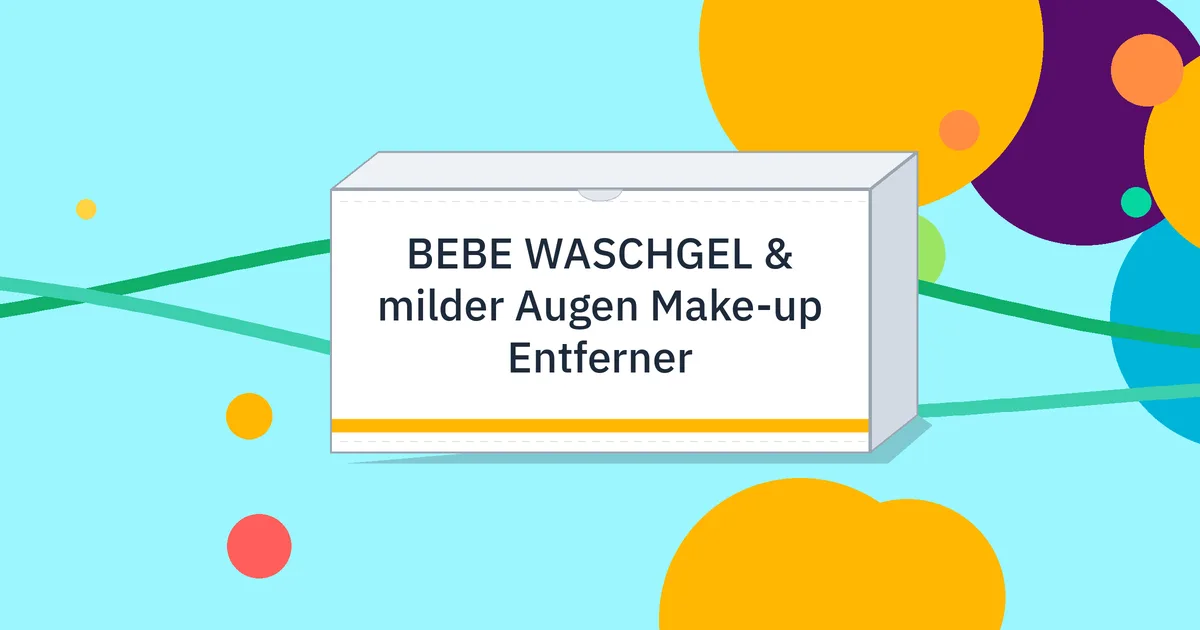 Symbolbild: Packung mit der Aufschrift BEBE WASCHGEL & milder Augen Make-up Entferner (PZN 18769824) – Verfügbarkeit und Bezug in Apotheken in Frankfurt am Main