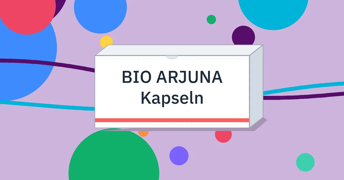 Symbolbild: Packung mit der Aufschrift BIO ARJUNA Kapseln (PZN 16707167) – Verfügbarkeit und Bezug in Apotheken in Frankfurt am Main