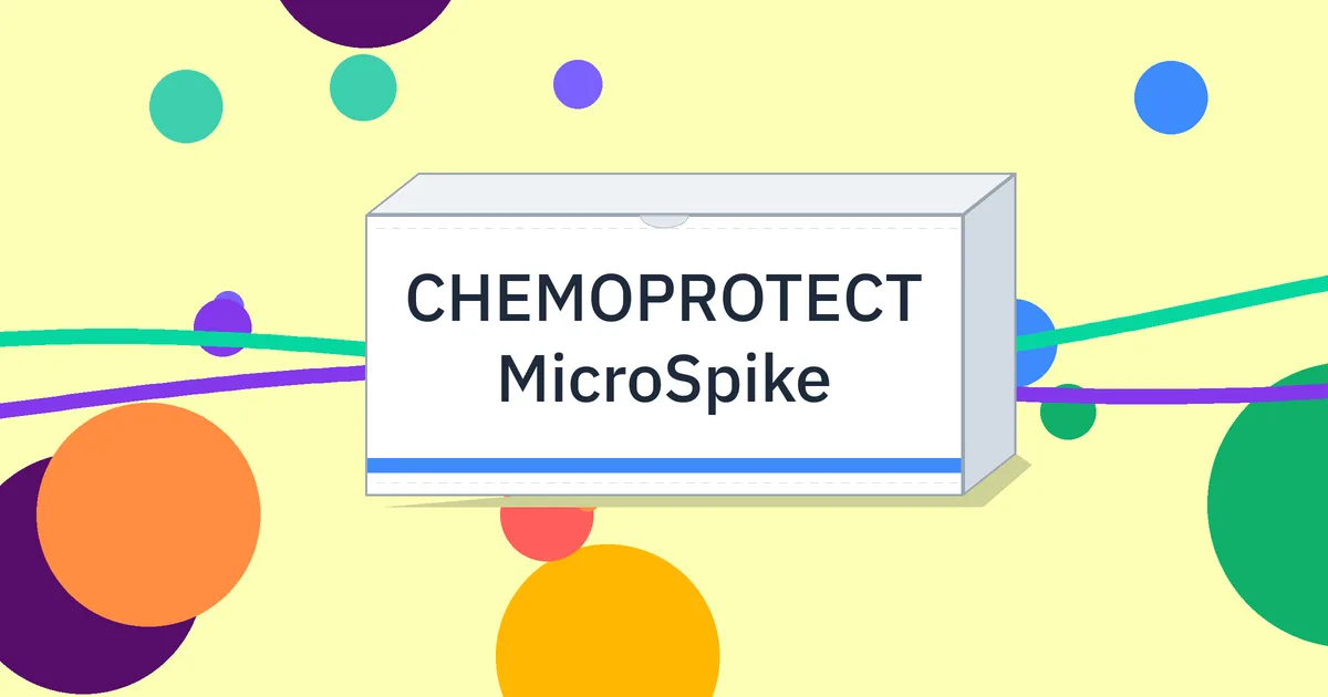 Symbolbild: Packung mit der Aufschrift CHEMOPROTECT MicroSpike (PZN 11215985) – Verfügbarkeit und Bezug in Apotheken in Frankfurt am Main